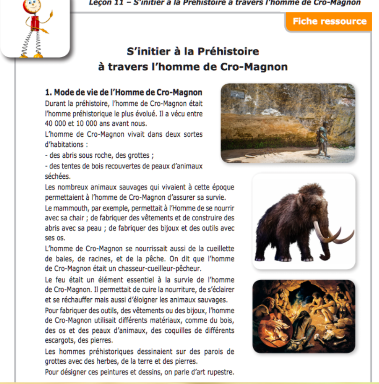 L’homme de Cro-Magnon